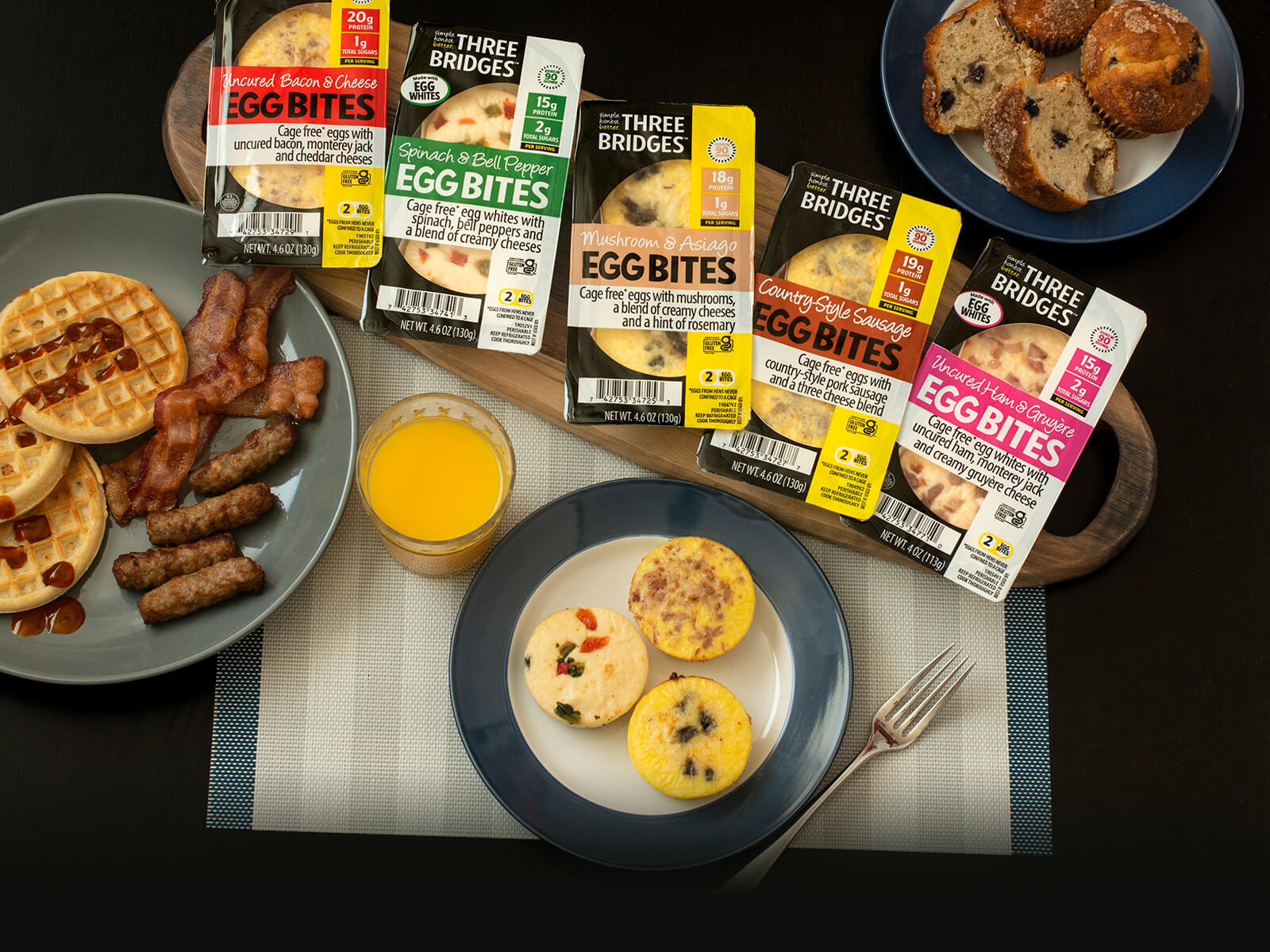 All Day Breakfast Ideas - Delicious Egg Bites Flavors